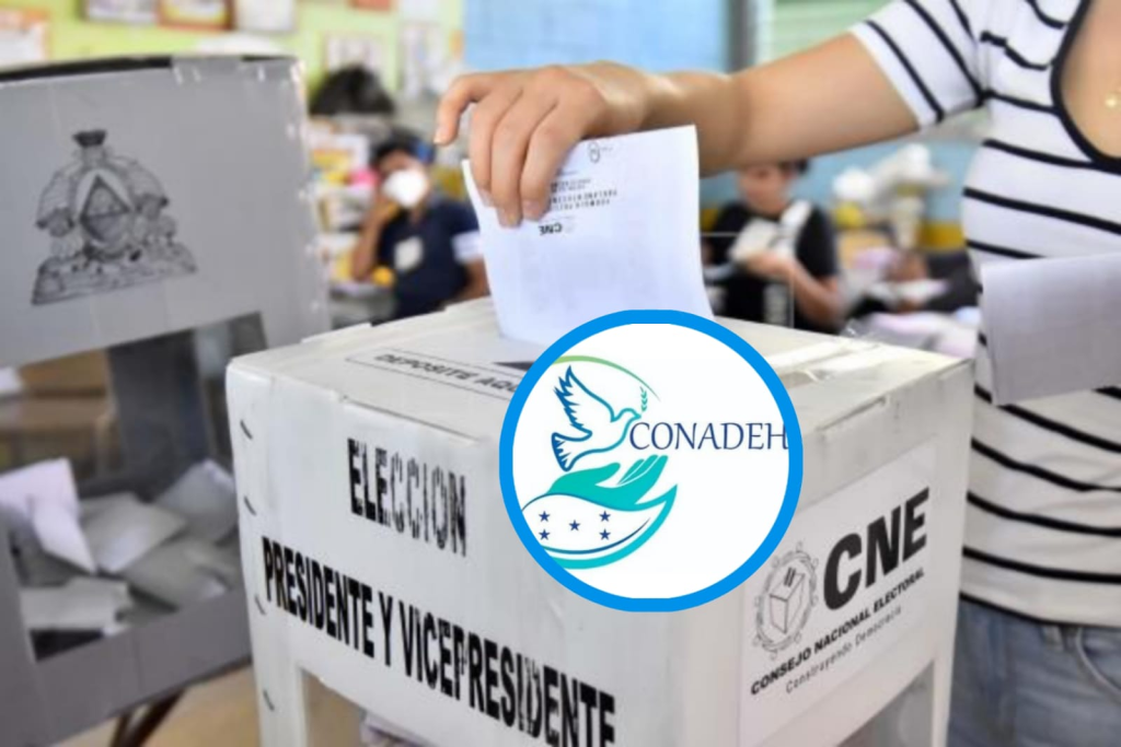 Conadeh pide no emitir mensajes de odio en elecciones primarias de Honduras